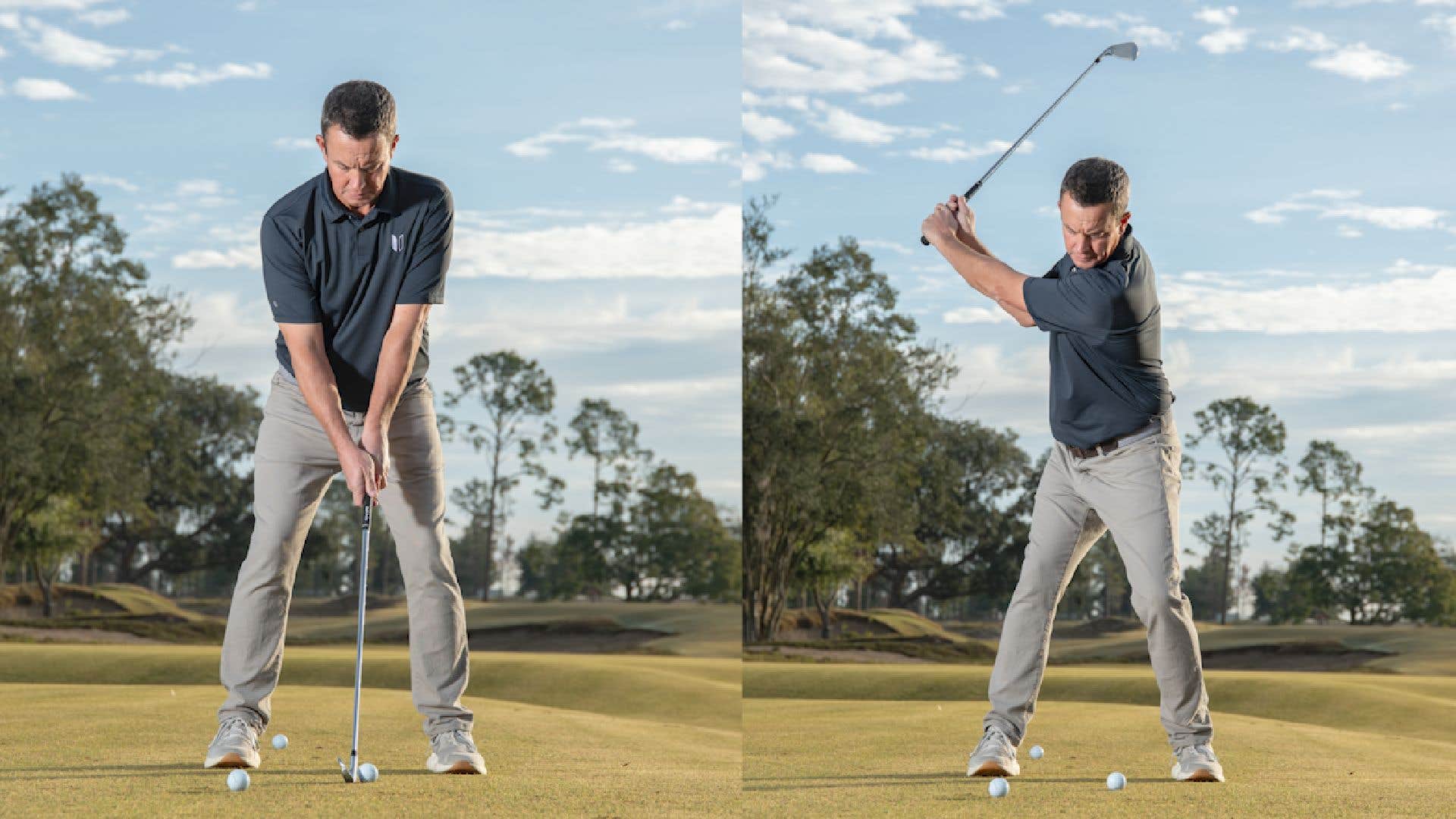 Is your swing too steep or too shallow? Follow this drill for a quick fix