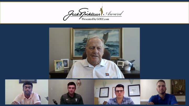 The 2020 Jack Nicklaus Award winners - Golf