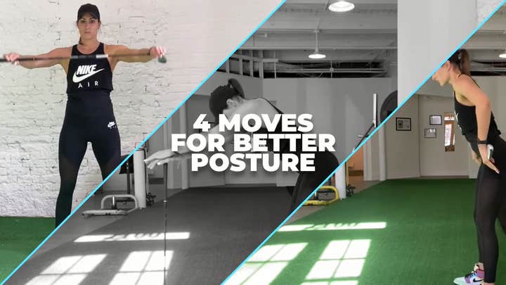 Home Fitness: 4 Moves for Better Posture