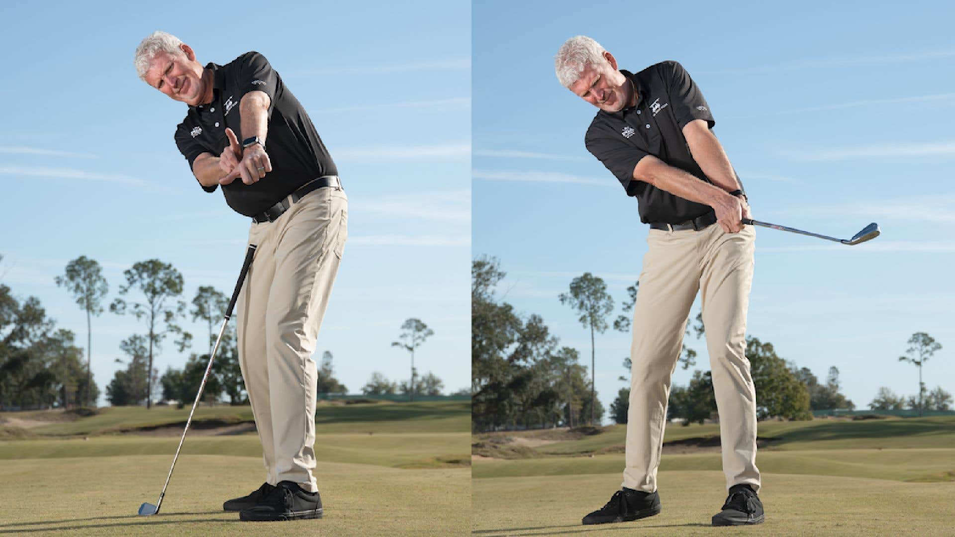 Is your swing too steep or too shallow? Follow this drill for a quick fix